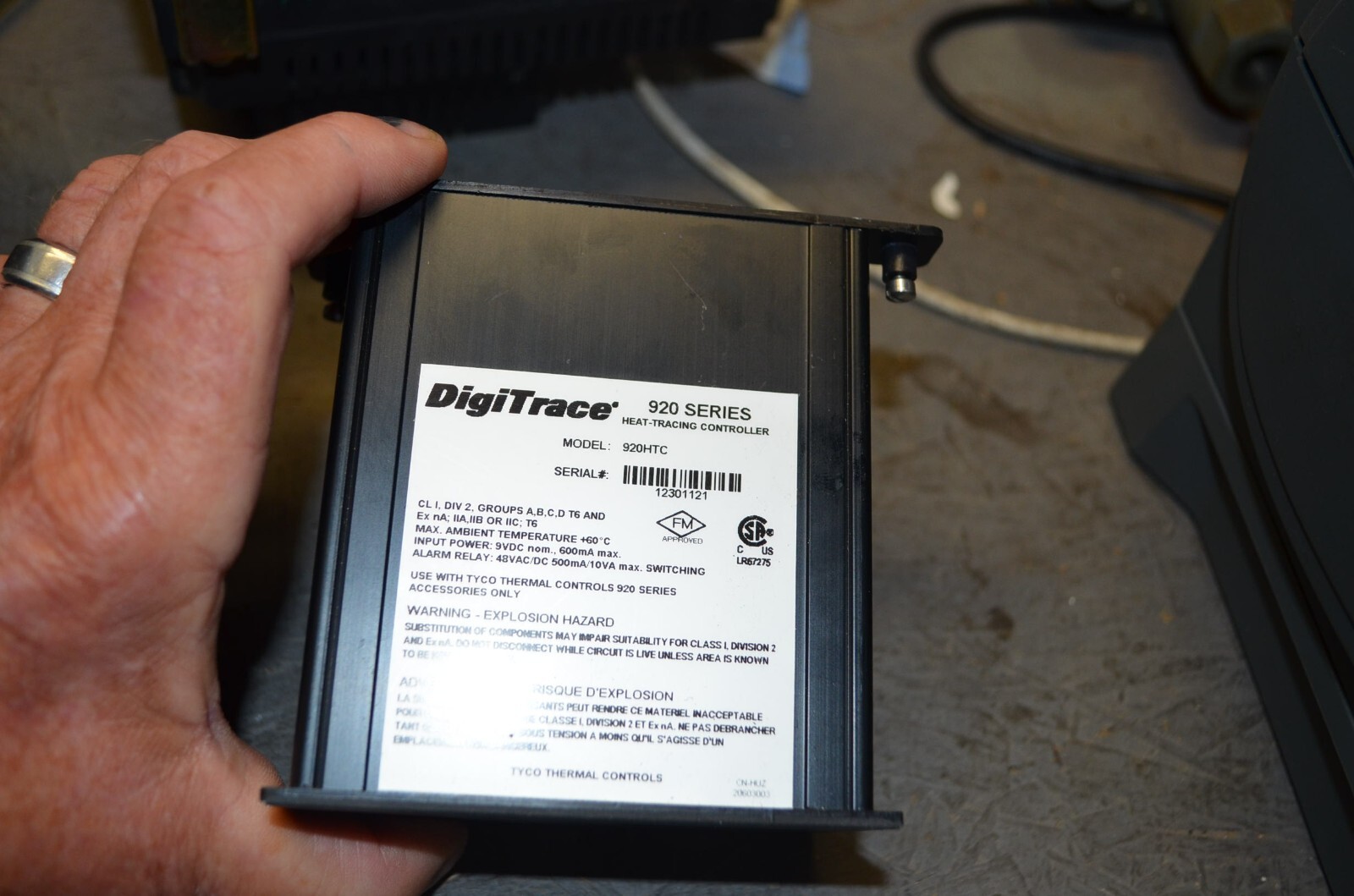 NVENT Raychem Digitrace 920HTC Heat Tracing Controller 10260-001 for ...