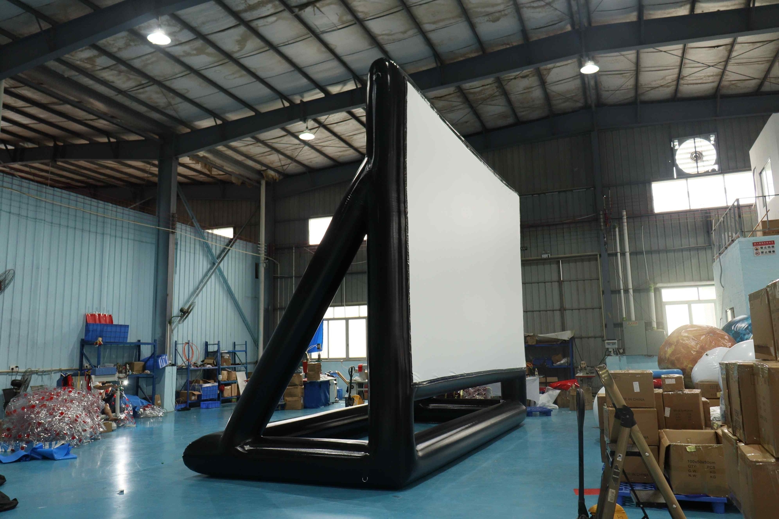 7mx5mH Inflatable Movie Projector Screen Projection Outside Theater W ...