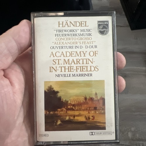 Händel Academy Of St. Martin-In-The-Fields Neville Marriner Cassette ...