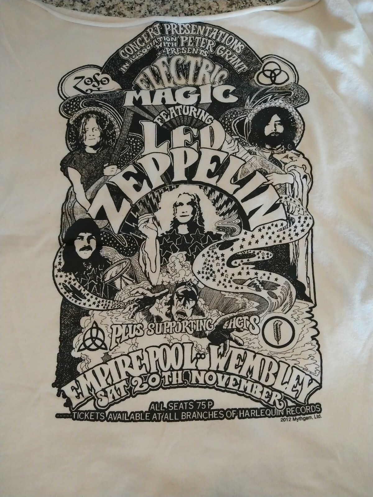 Electric Magic Featuring Led Zeppelin Original Shirt … - Gem