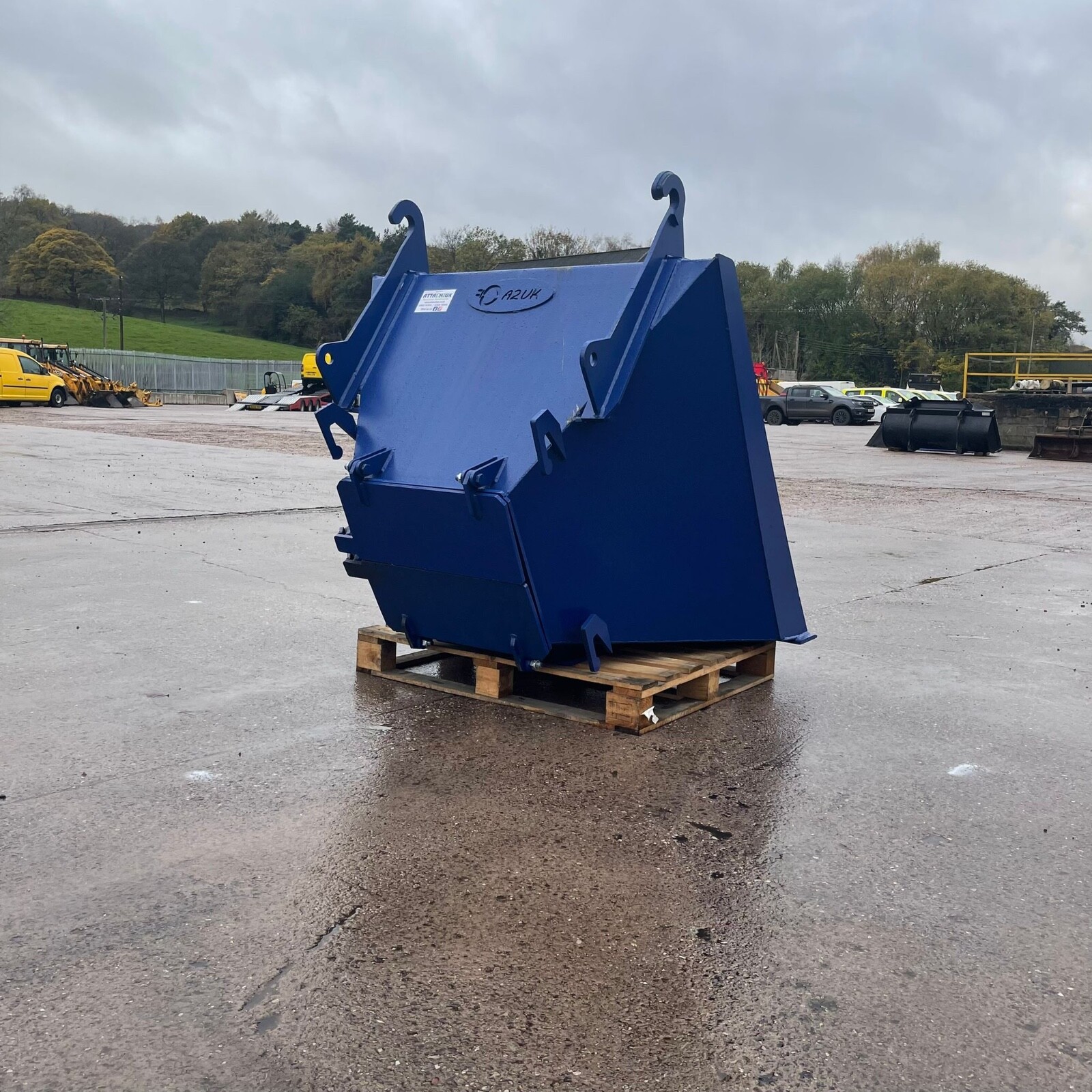 New telehandler bag filling bucket to fit JCB Q fit 0.9m3 | eBay UK