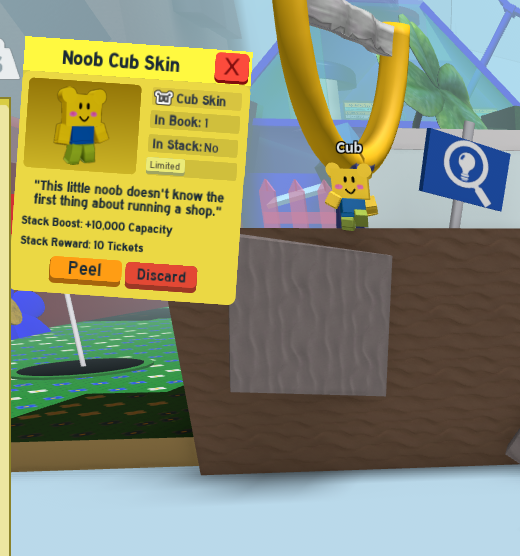 Noob Cub Skin | Bee Swarm Simulator | Roblox | | eBay