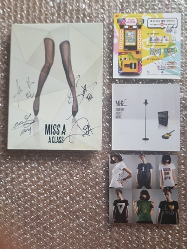 Miss A A Class Autographed Hand Signed Bae Suzy | eBay