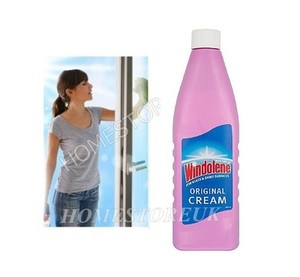 WINDOLENE PINK CREAM EMULSION CLEANING GLASS WINDOW SHINY CLEANER ...