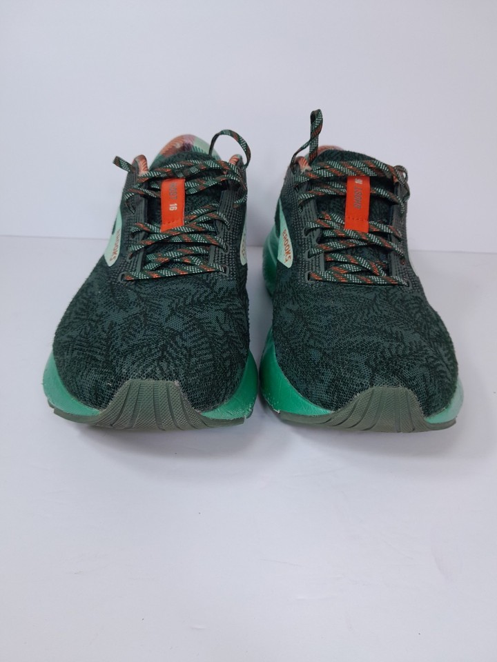 BROOKS GHOST 16 RUN MERRY men Sz 10.5 POSY/SYCAMORE/FIESTA’ Running ...