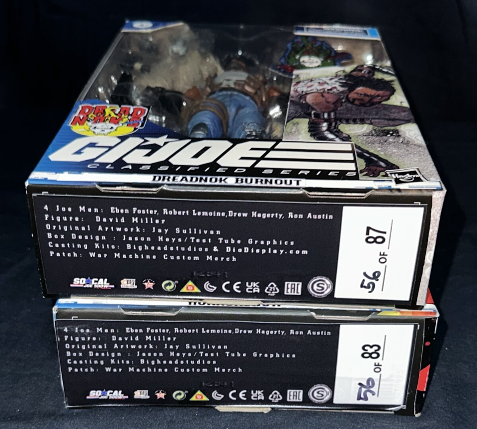 GI JOE CLASSIFIED HORRORSHOW OKTOBER GUARD DREADNOK BURNOUT SO-CAL JOE ...