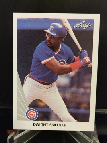 Dwight Smith RC 1990 Leaf #255 - Chicago Cubs | eBay