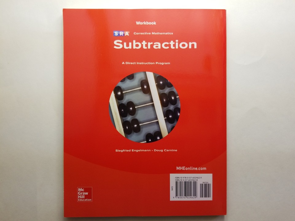 Corrective Mathematics Workbook Subtraction [CORRECTIVE MATH SERIES ...
