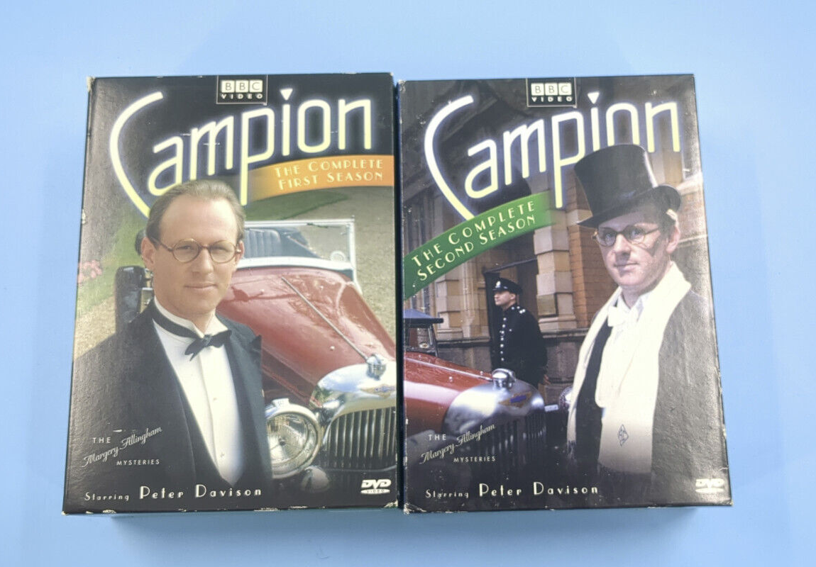 BBC Campion Season 1 & 2 Boxed Sets Margery Allingham Mysteries DVD Set ...