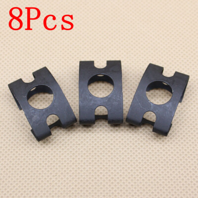 8 For VW AUDI Superb Brake Hose Retaining 10mm Hole Metal Clip Spring ...