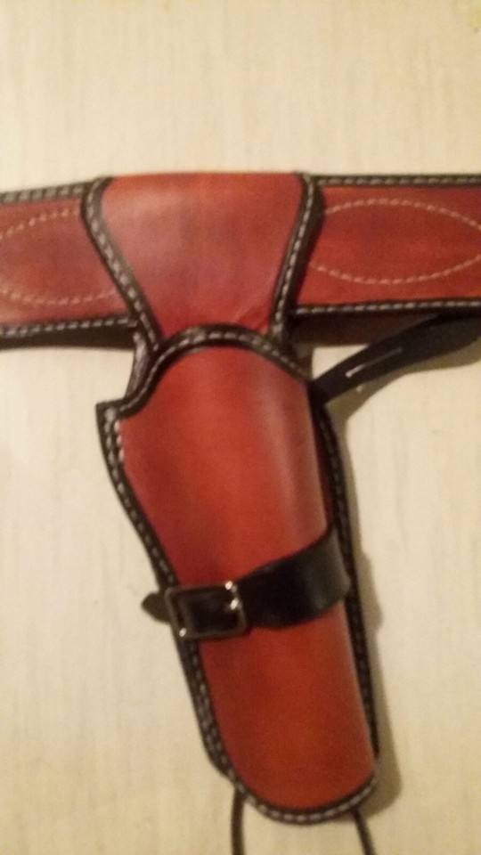 HOLSTER GUN BELT EASTWOOD WESTERN CFDA ANDY ANDERSON WALK & DRAW OJALA ...