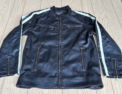 Machine Clothing Company Men's Leather Jacket Size Medium Type Field ...
