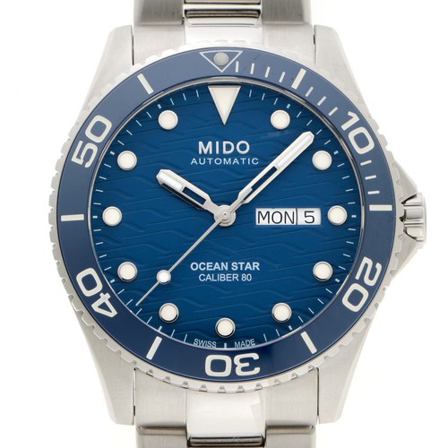 MIDO Ocean Star 200C Cal.80 M042.430.11.041.00 SS watch men TO145161 | eBay