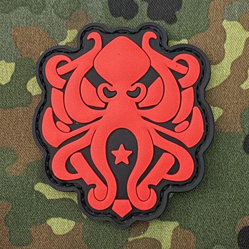 EVIL OCTOPUS KRAKEN PVC Morale Patch w/Hook Back SHOT Show Military ...