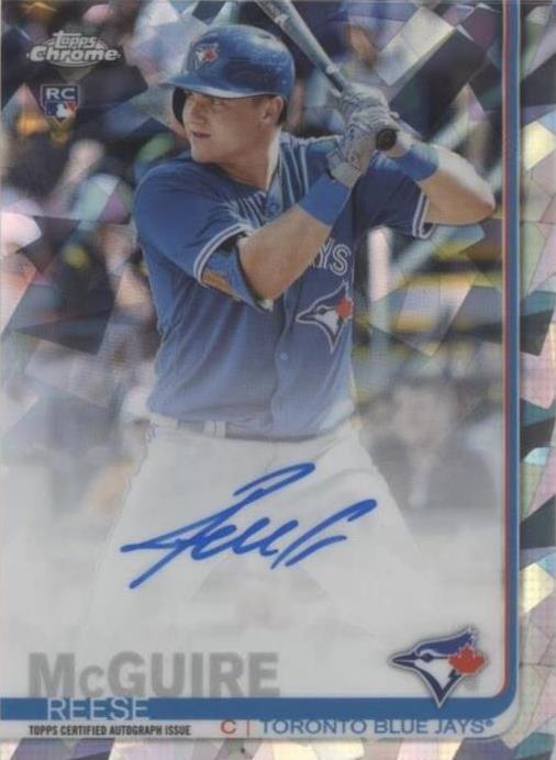 2019 Topps Chrome Sapphire Edition - Autographs Reese McGuire #CSA-RM ...