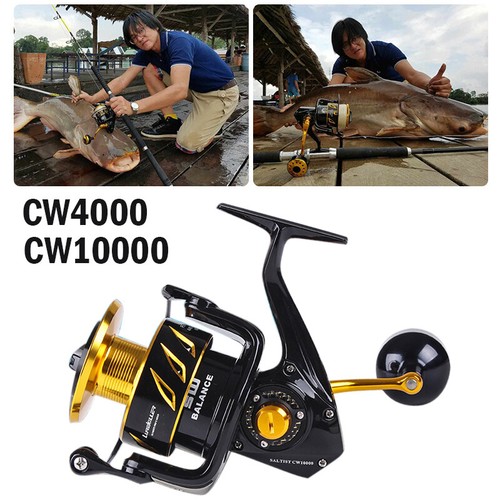 1pc CW4000 CW10000 Alloy Lurekiller Saltist Jigging Reel Spinning Reel ...