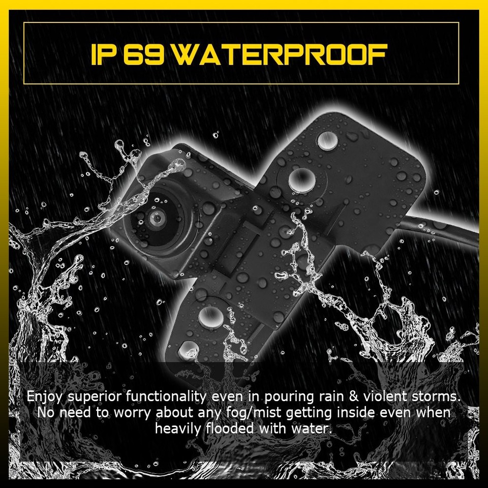 Front View Bumper Parking Assist Camera Waterproof For Chevrolet ...