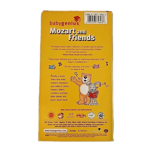 Baby Genius: Mozart and Friends [VHS] - New, FREE Shipping | eBay