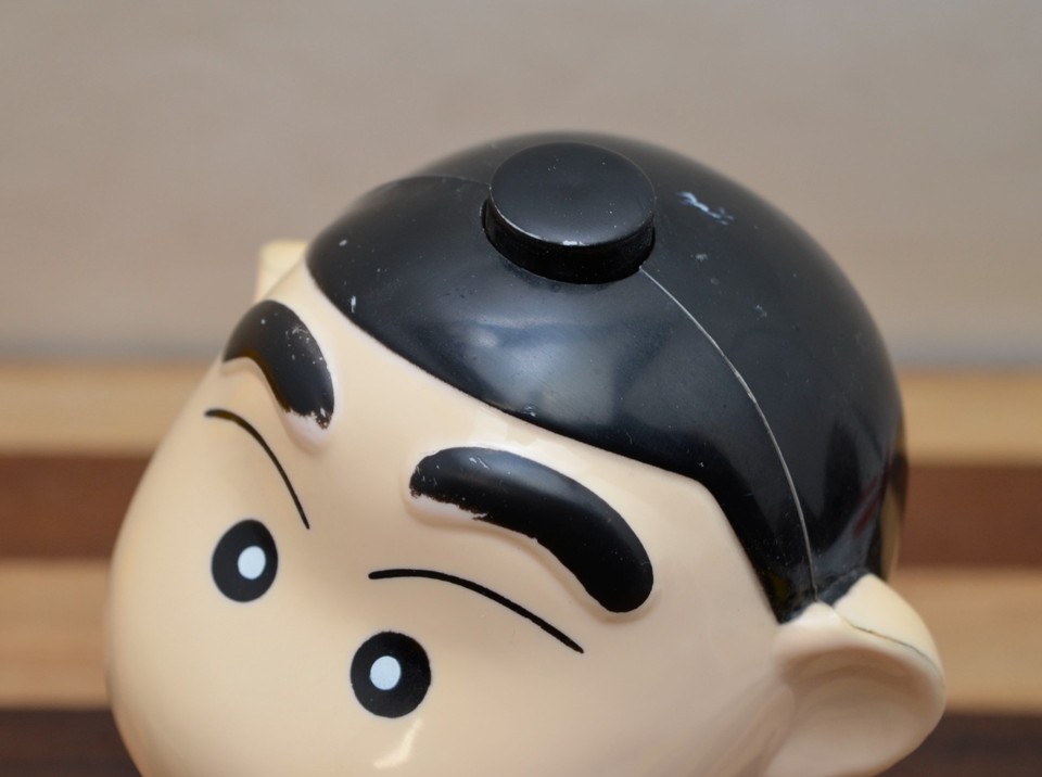 Vintage Woobi Boy and Crayon Shin Chan Manga Talking Alarm Clocks ...