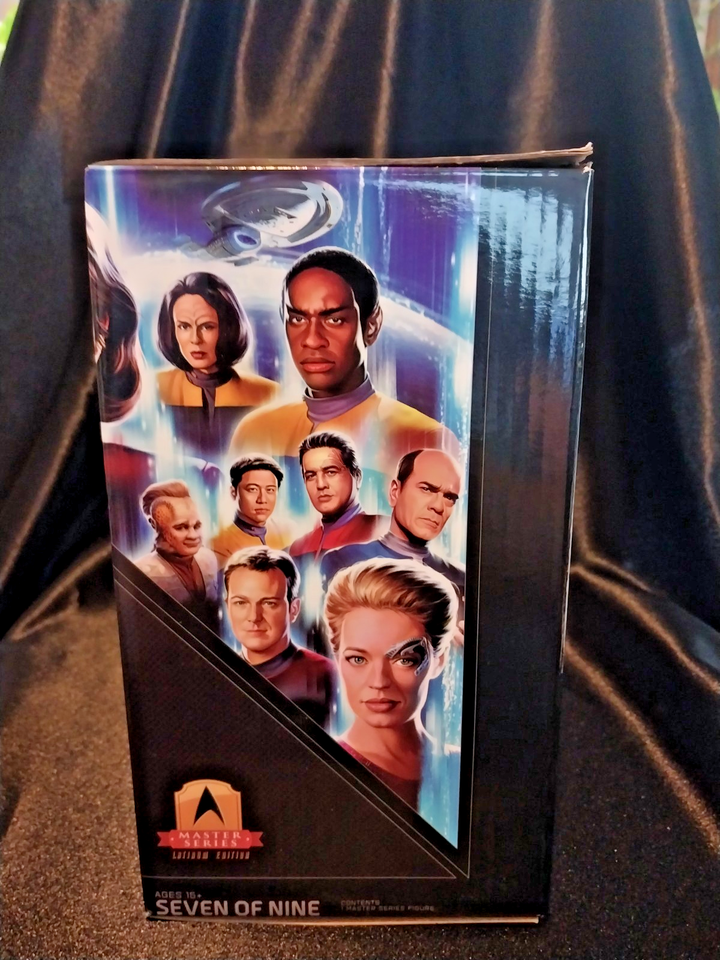 Star Trek Voyager master series limited edition figure, 7 of 9-NIB ...