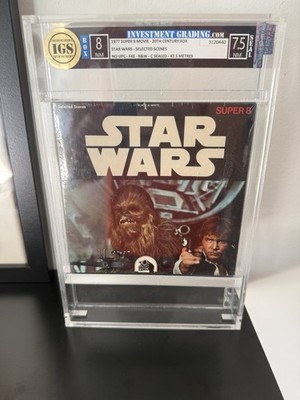 1977 Star Wars SUPER 8 8mm Movie Reel Ken Films Sealed IGS graded 8/7.5 ...