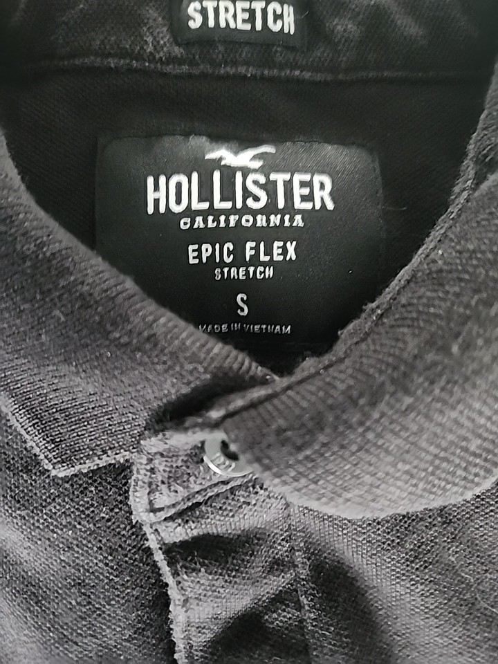Hollister Men's Polo, Epic Flex Stretch, Size Small, Tiger Rose Print ...