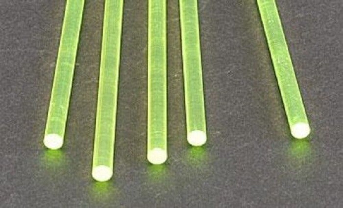Plastruct 5/32 Green Fluorescent Acrylic Rods (5) 90264 x | eBay