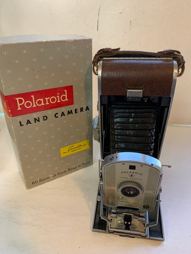 Vintage Polaroid Land Camera Model 95A Speedliner | eBay