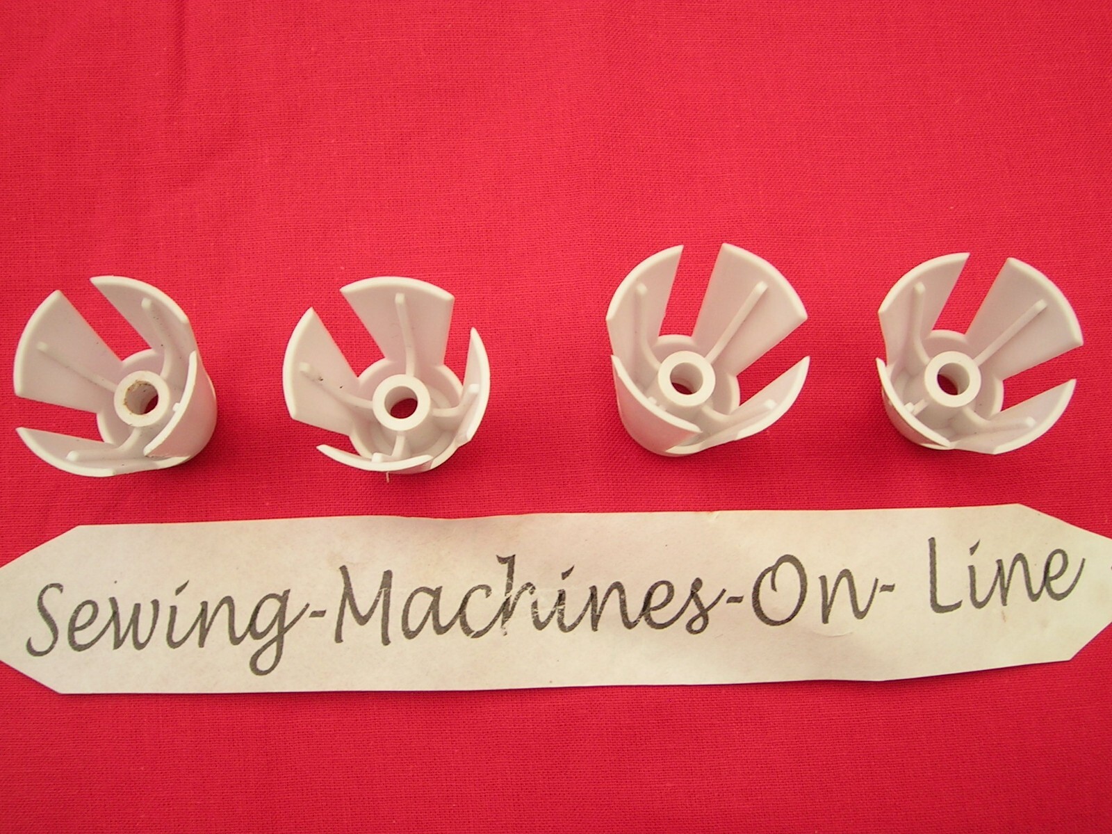 4 OVERLOCKER SERGER SEWING MACHINE THREAD SPOOL CONE HOLDERS FOR LARGE ...