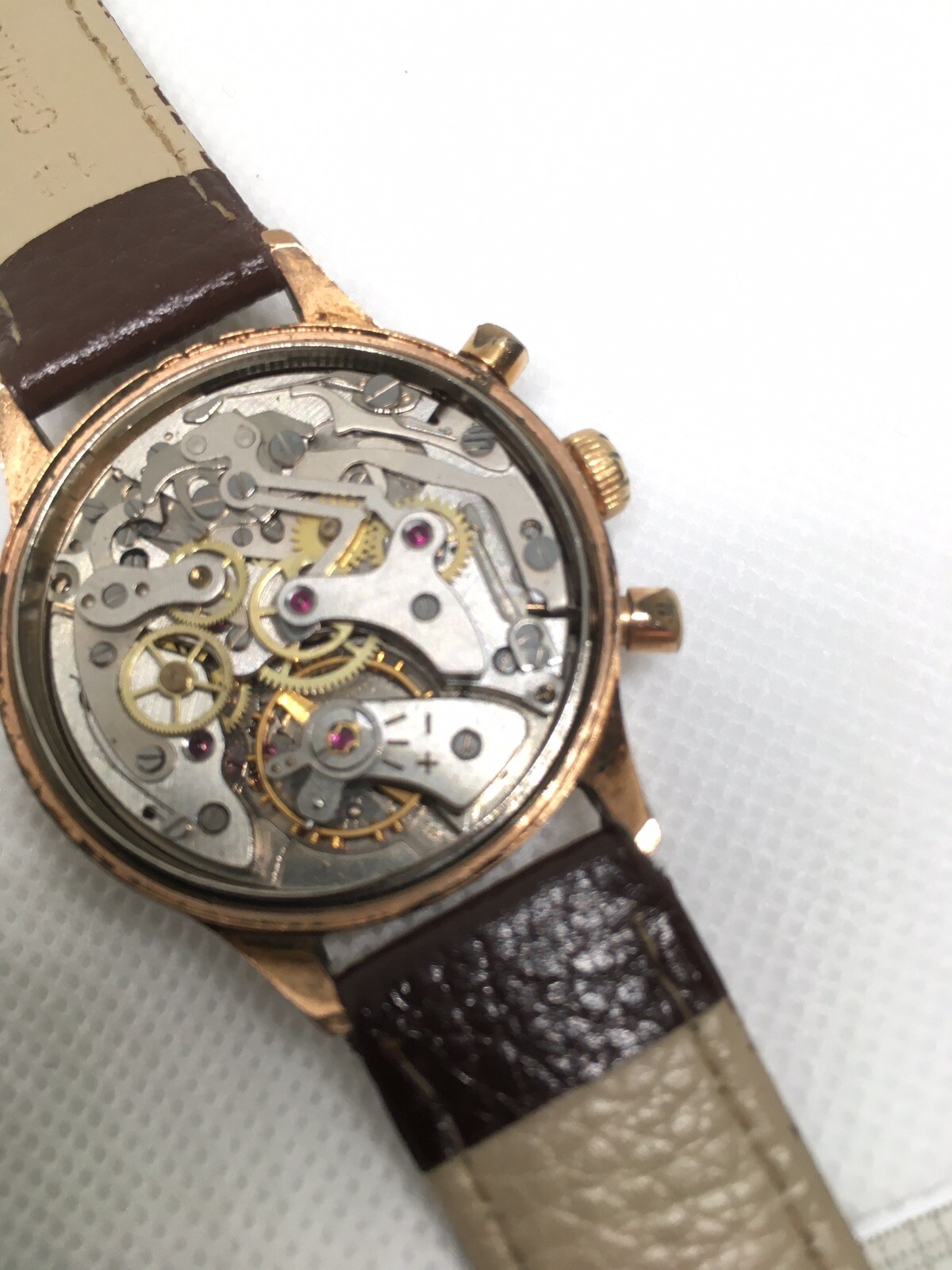 Chronograph Landeron 187 Handaufzug defekt | eBay