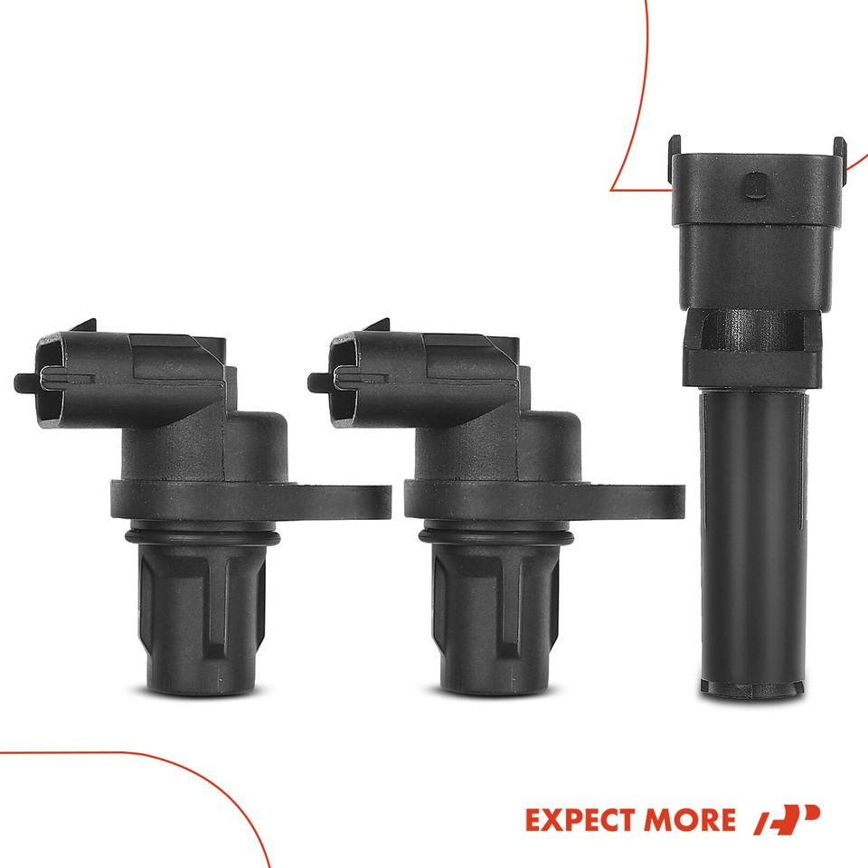 A-Premium 2x Camshaft & Crankshaft Position Sensor for Benz C250 SL65 ...