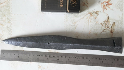 Vintage Axe Spear Dart antique handicraft Ancient Roman Artifact ...