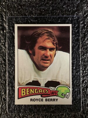 1975 Topps Football #334 Royce Berry NM | eBay