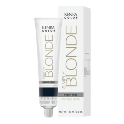 Kenra Simply Blonde Sheer Tone Hair Color - ICE 2 oz | eBay