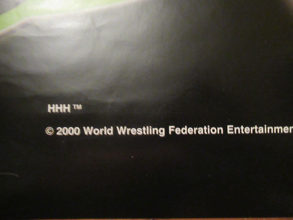 2000 wwf the game triple h 2x6 door size poster by captiva/new very ...