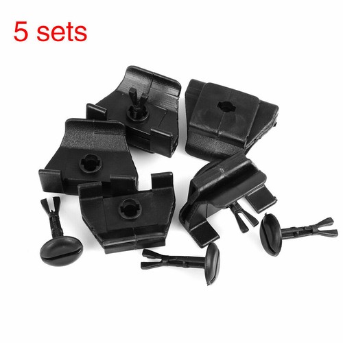 5 Sets Car Front Fender & Bumper Cover Clips Kits for Toyota Camry ...