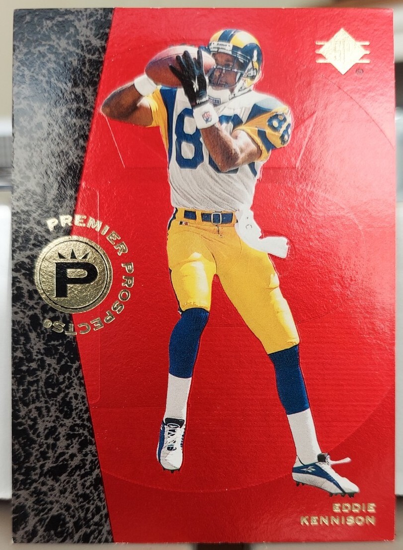 1996 UPPER DECK SP EDDIE KENNISON ROOKIE #15 RAMS GREAT B | eBay