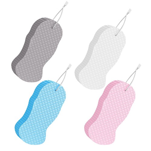 Dead Skin Sponge Kids Bath Sponges For Adults Painless Exfoliator For ...