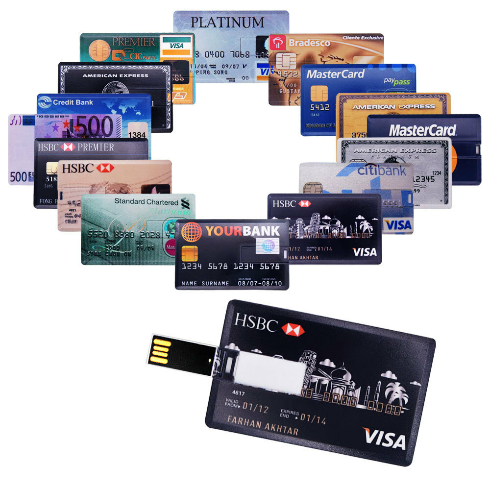 HSBC Amex Mastercard Visa Credit good Card