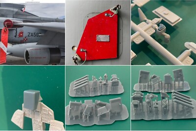 1/32 RAF Tornado resin 23 piece Remove Before Flight (RBF) covers and ...