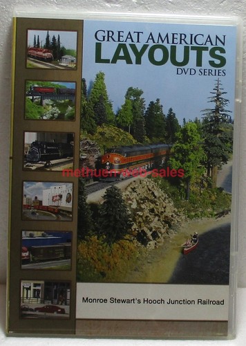 DVD~Great American Layouts~Hooch Junction Railroad~Monroe Stewart~N ...