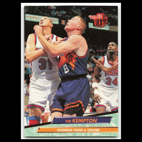 Tim Kempton #340 1992 Fleer Ultra Phoenix Suns Basketball Card NBA NM ...