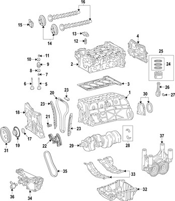 Genuine Mercedes-Benz Cylinder Head 260-010-77-01 | eBay