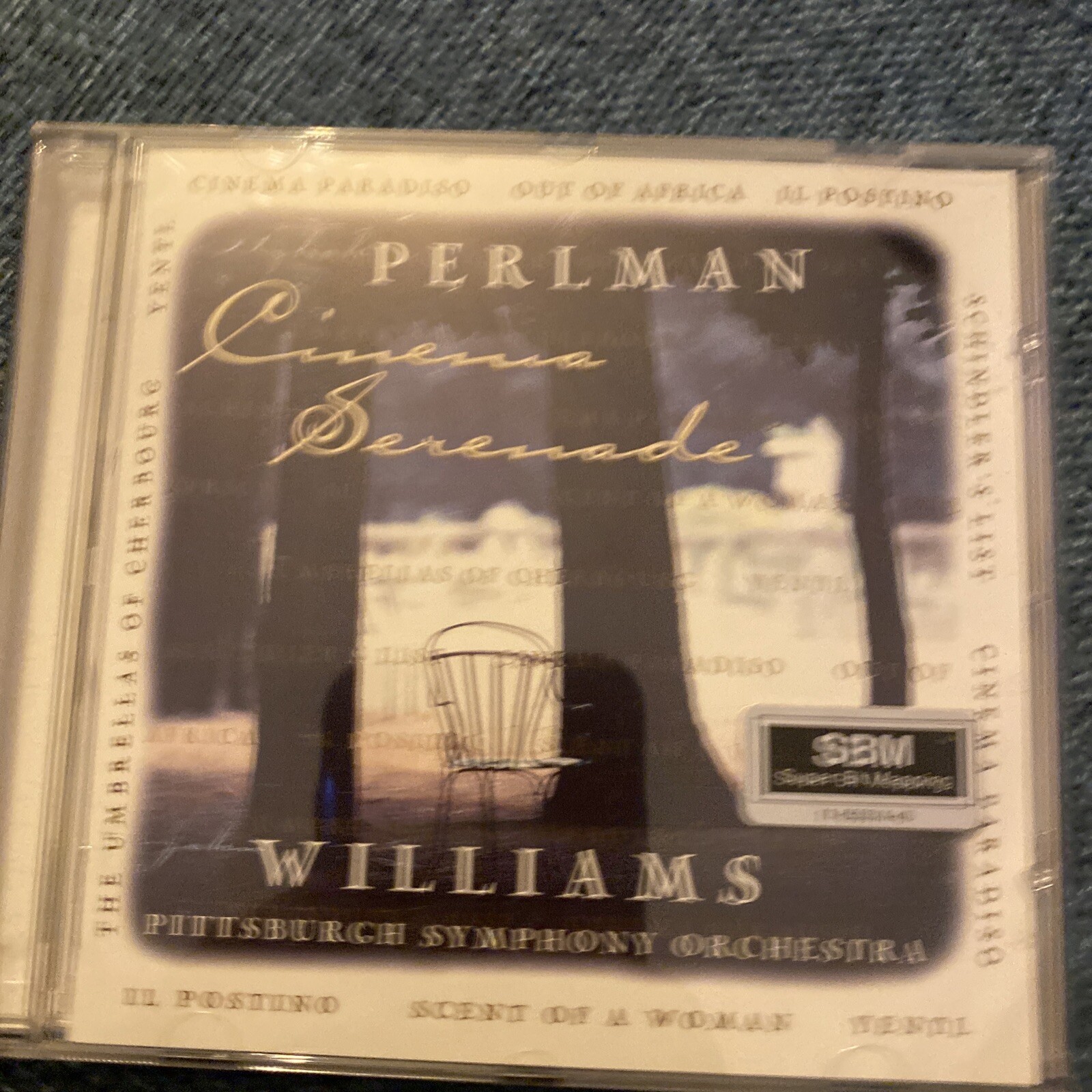 Cinema Serenade Itzhak John Williams Perlman 1997 CD for sale online | eBay