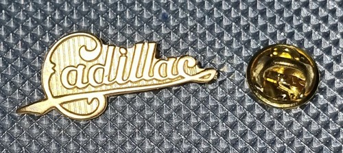 Cadillac Pin Lettering Golden - Dimensions 33x14mm | eBay
