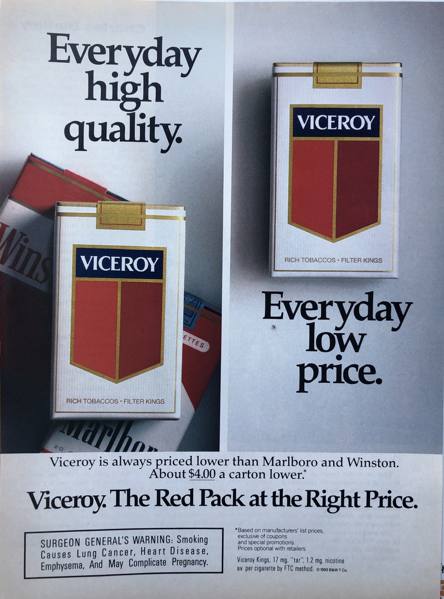 Viceroy Cigarettes Logo Viceroy Yeovil