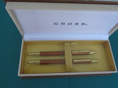 Cross Manhattan Cinnamon pen and pencil set | eBay