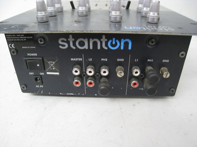 Stanton Smx-201 Professional Preamp DJ Mixer as Is U54978 for sale ...