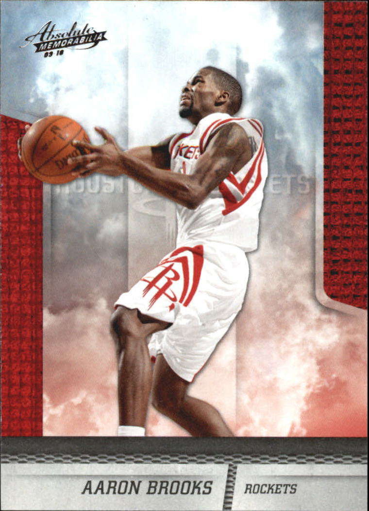2009-10 Absolute Memorabilia Retail Rockets Basketball Card #43 Aaron ...