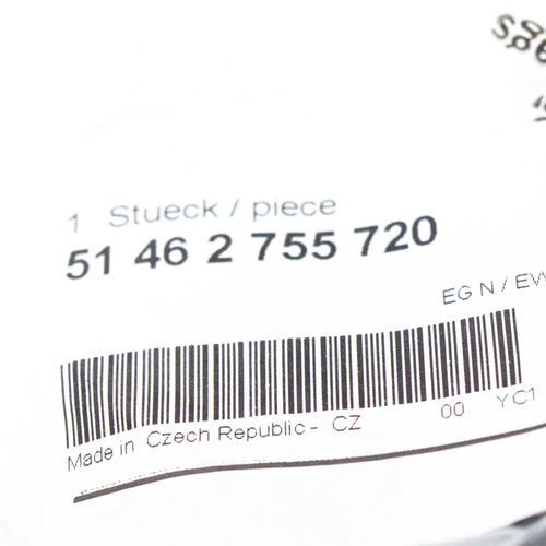 NEW MINI R56 PARCEL SHELF HANGER CORD STRAP 51462755720 ORIGINAL 51-46 ...